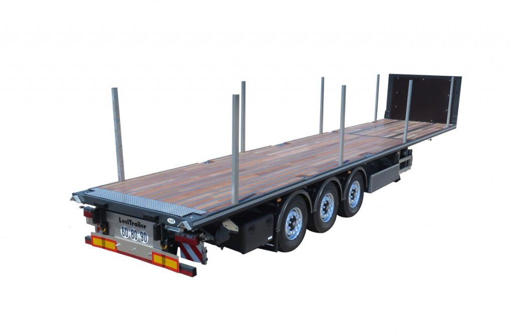 Extendable platform - Lecitrailer semiremorci